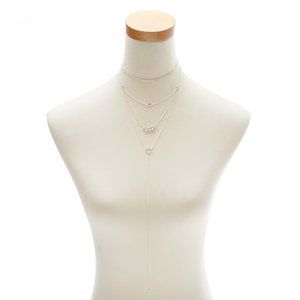 Icing | Jewelry | New Simulated Crystal Layered Choker Necklace Nwt ...